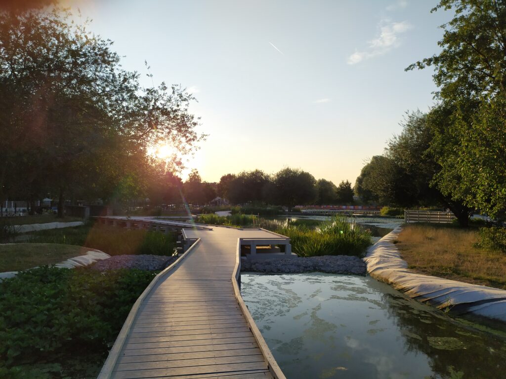 Parc départemental du Chemin de l'Ile - Nanterre tourisme