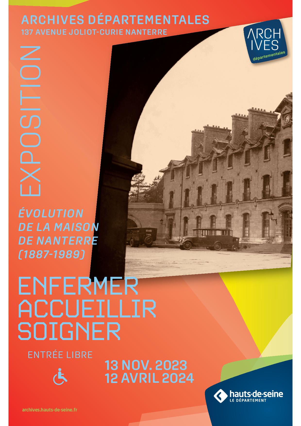 Exposition temporaire "Enfermer, accueillir, soigner"